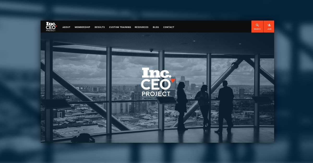 New Launch: Inc. CEO Project | Matchstick Studio | Fayetteville, Arkansas